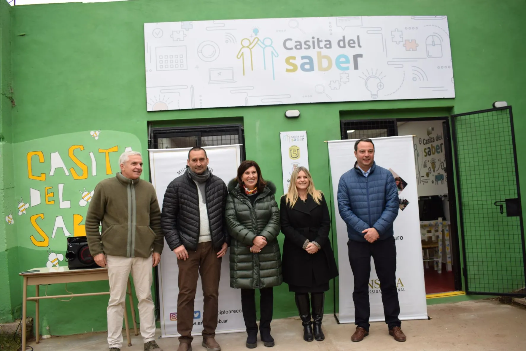 Se inauguró la primera Casita del Saber UNSAdA